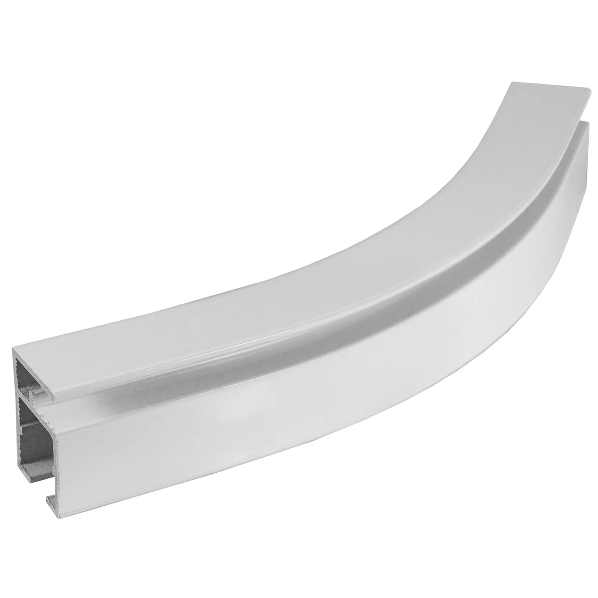 Kreaforta Pro 135° поворотный соединитель для карниза однорядного, внутренний алюминий белый