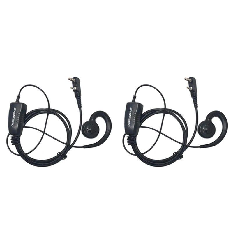 Гарнитура для рации BAOFENG BF-106 черная 2PCS