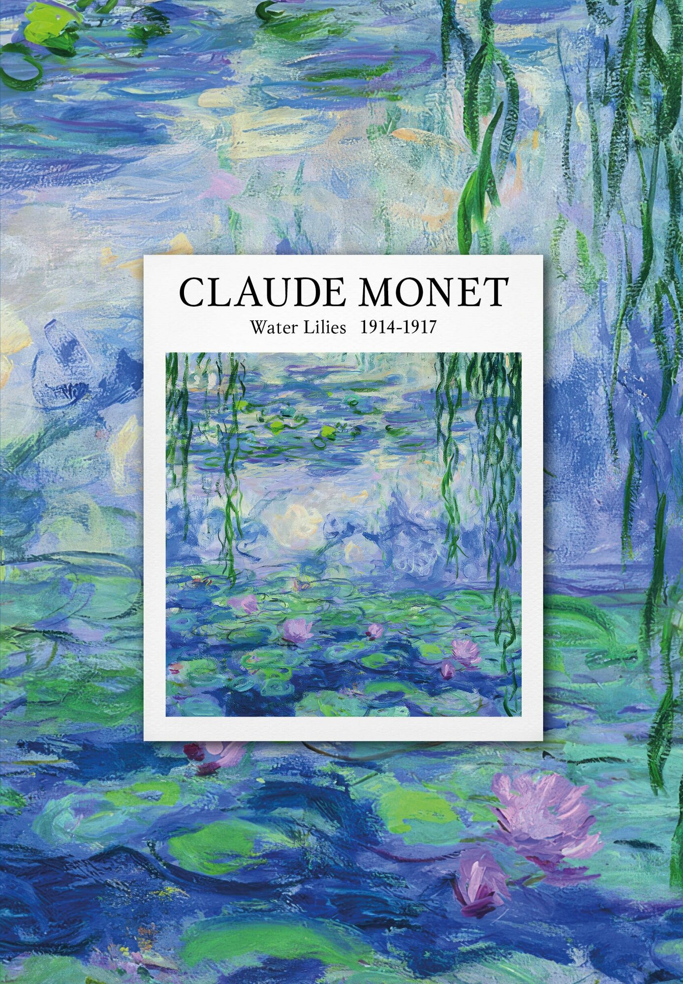 Ежедневник недат. А5 72л "CLAUDE MONET"