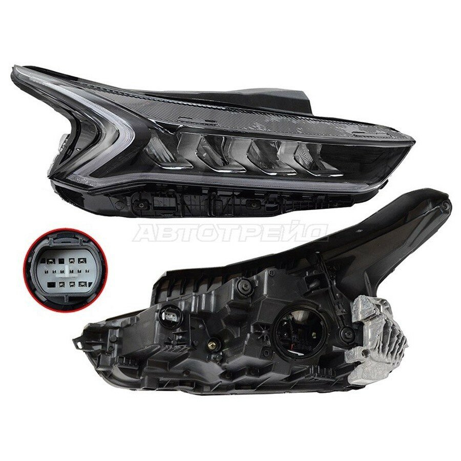 SAT ST-223-11K5LDR Фара Kia K5 19-24 (Справа/ LED/ С электрокорректором)
