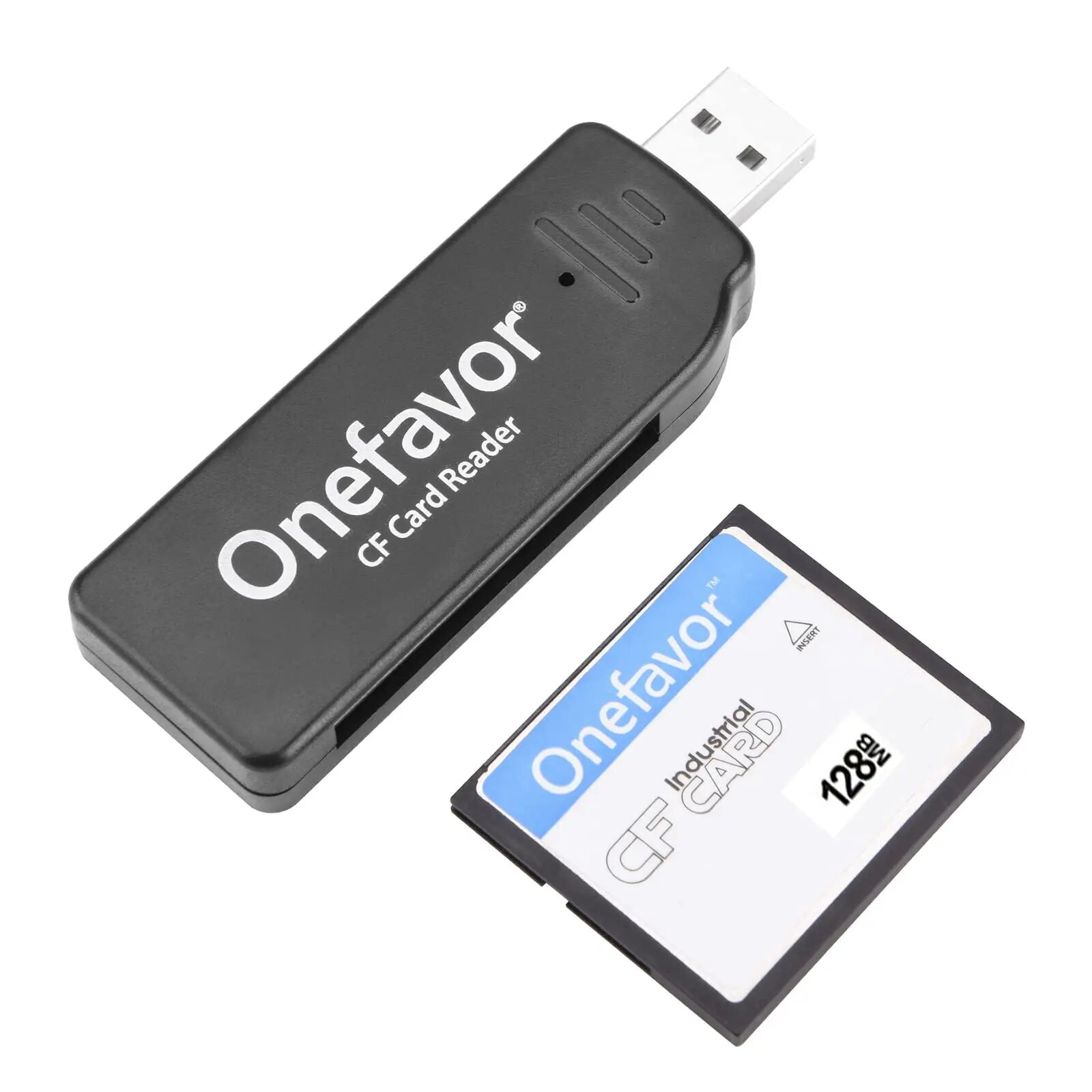 Onefavor Чтение карт CF with 128MB CF Card