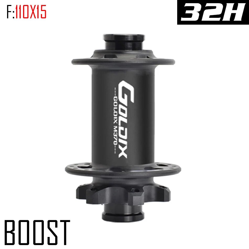 GOLDIX GDX370 Велосипедная втулка 32 отверстия Front 110x15