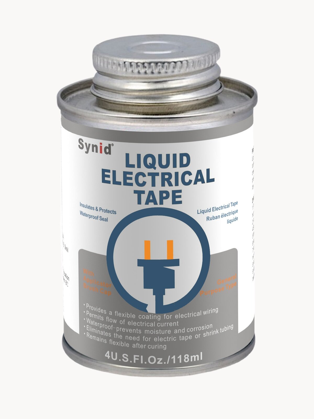 Жидкая изолента, 118ml, черный