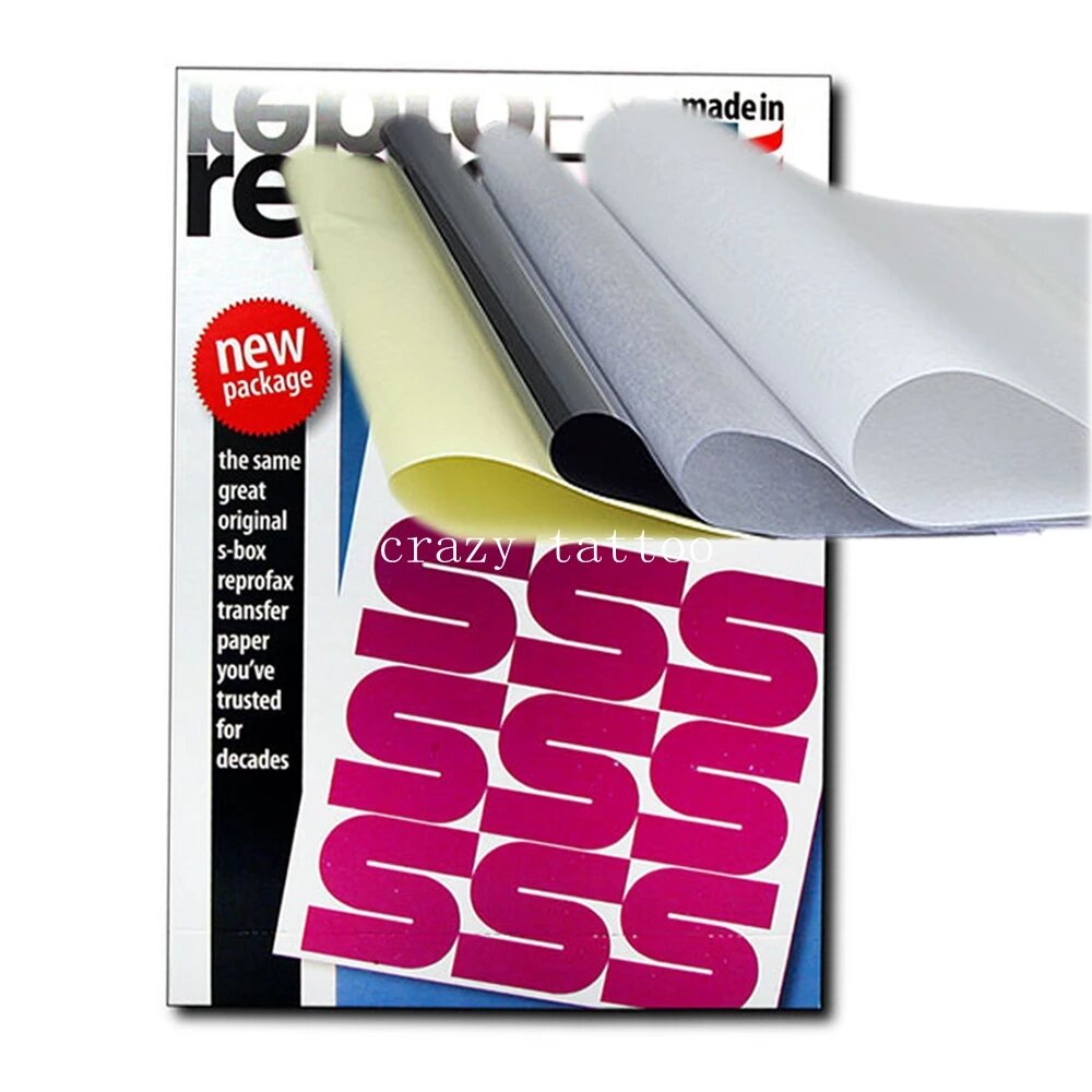 TRUE STAR Бумага для переноса татуировок A4 100PCS