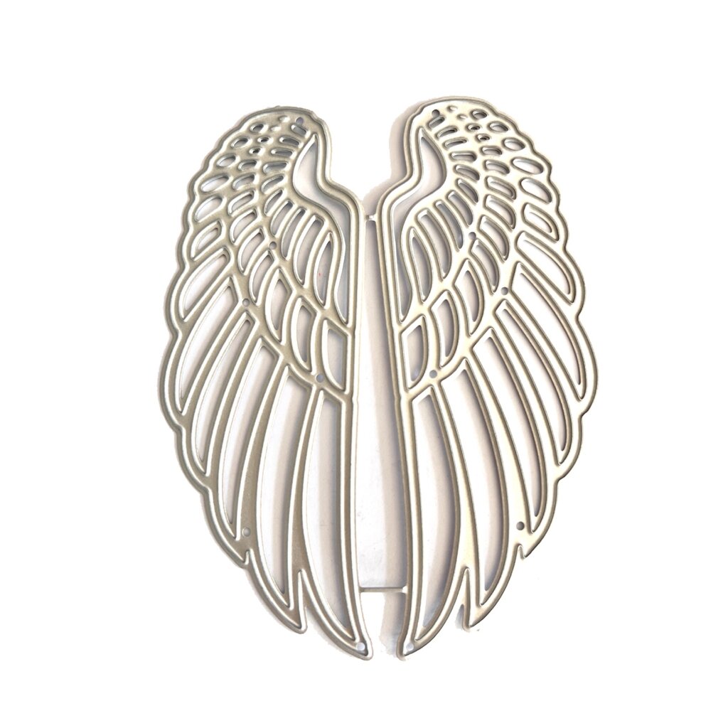 Штампы для резки металла Трафарет для скрапбукинга крыла, высечки для тиснения карточек, шаблон для фотоальбома, форма для украшения поделок, Ремесло