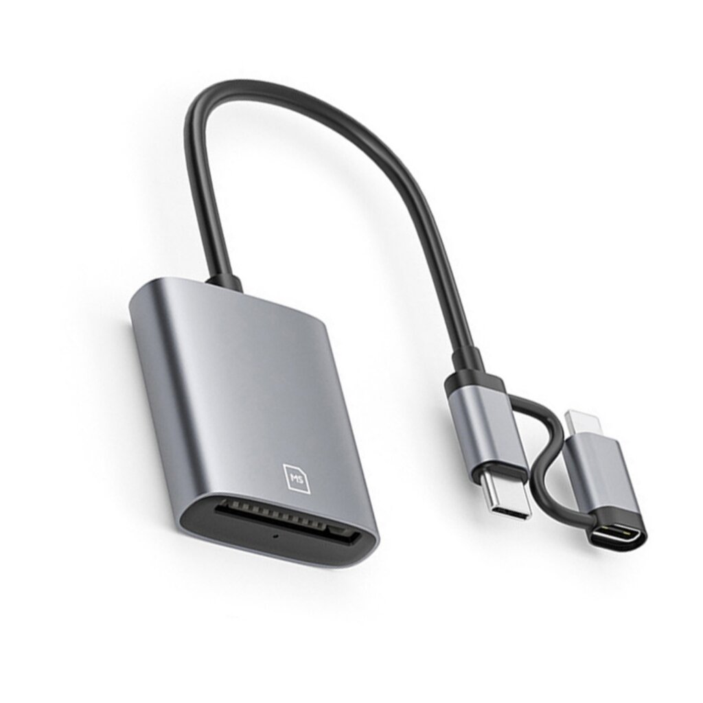 Устройство чтения карт ms card reader typec Apple head 2-в-1 подходит для Sony memory stick