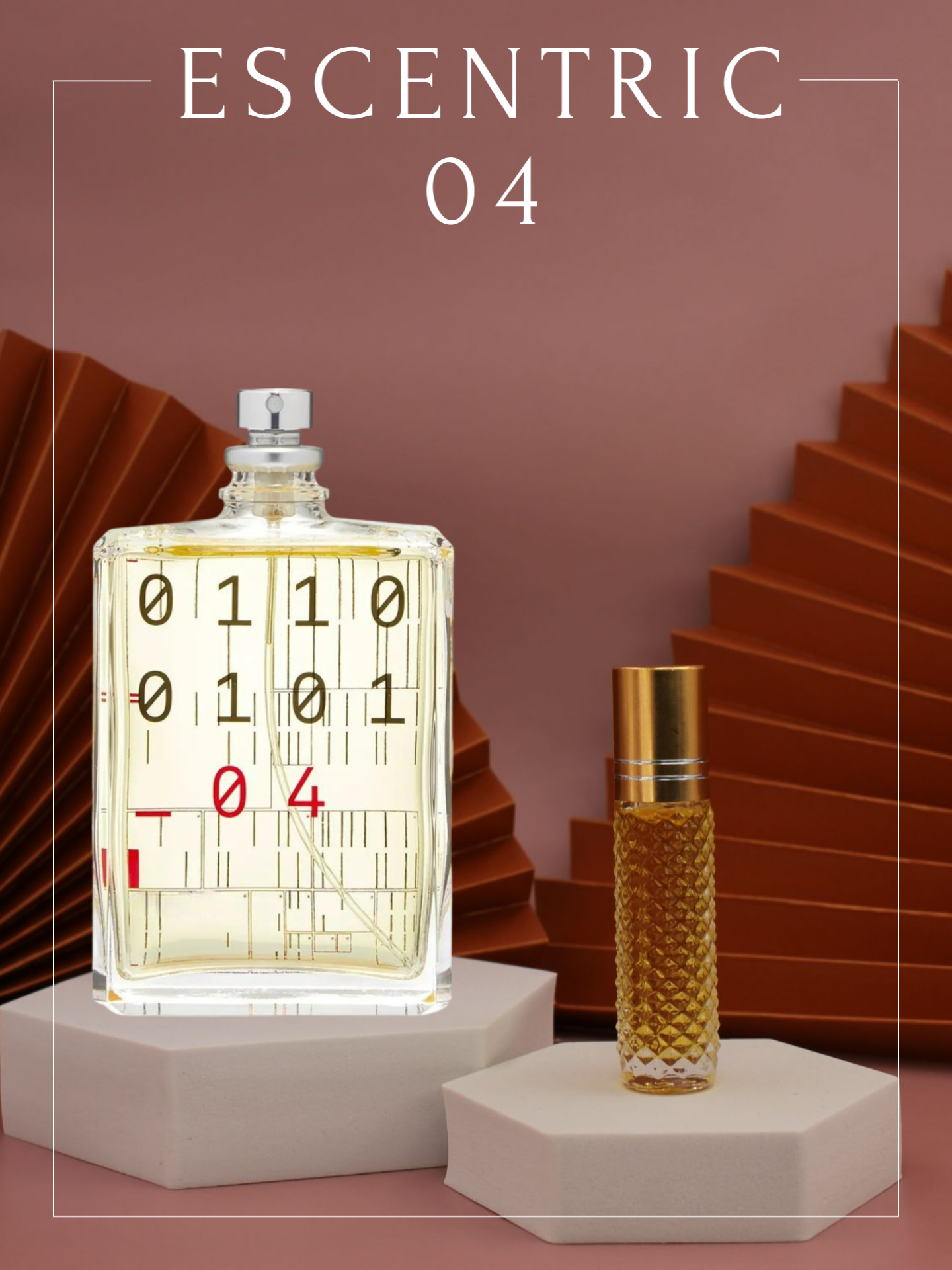 Духи масляные Escentric 04; Timeless Perfume; Эксцентрик 04 роликовый флакон 8 мл
