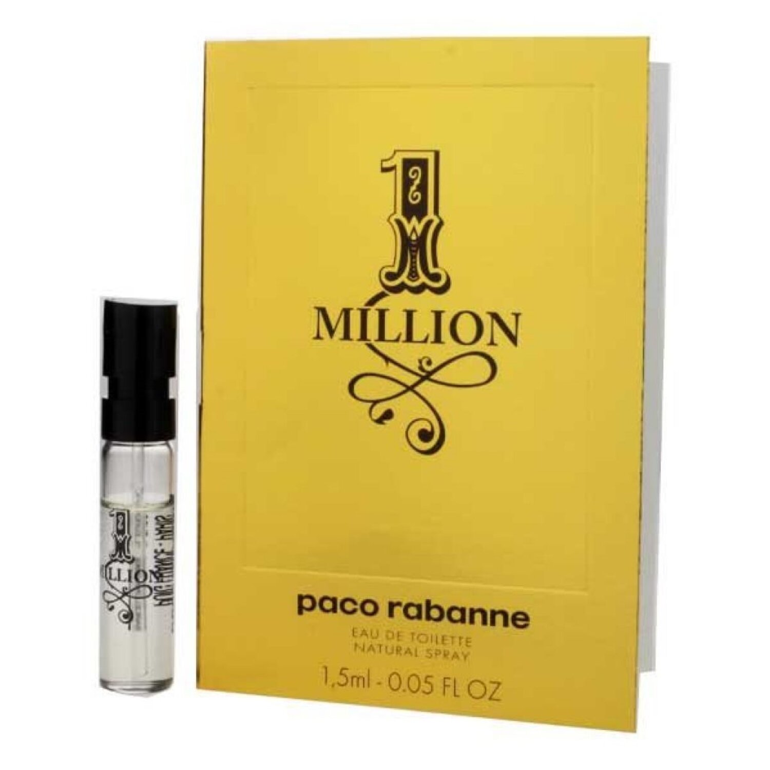 Paco Rabanne 1 Million man, туалетная вода для мужчин, 1,5 мл