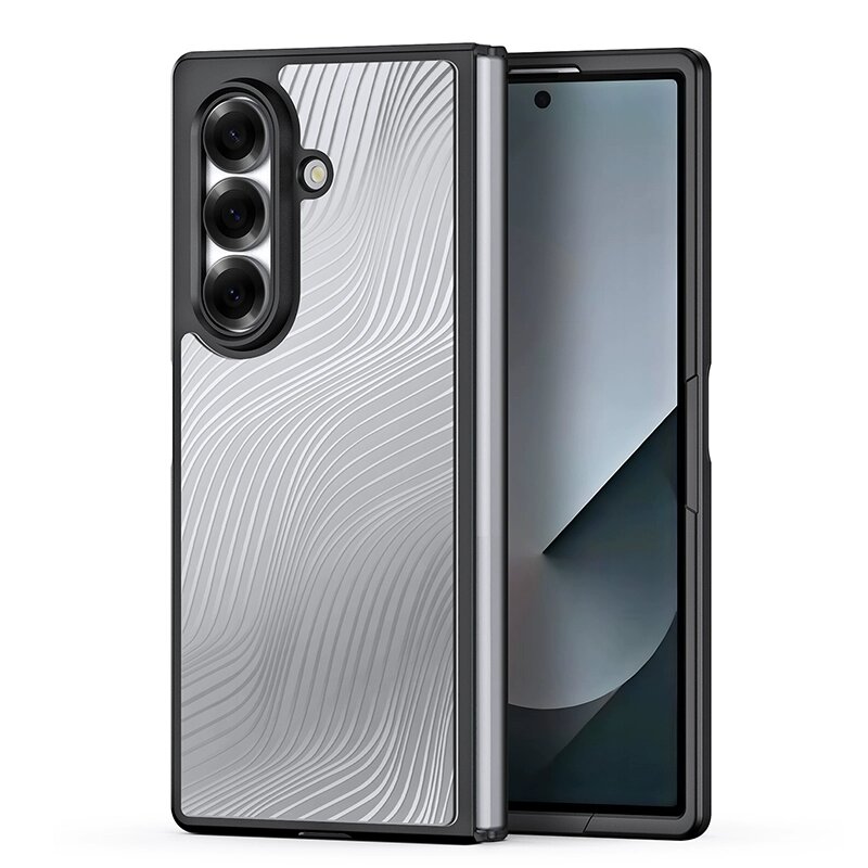 DUXDUCIS Samsung Galaxy Z Fold 6 Standard Edition Прозрачный Полный Крышка Защита От Ударов Ультратонкий Матовый Чехол