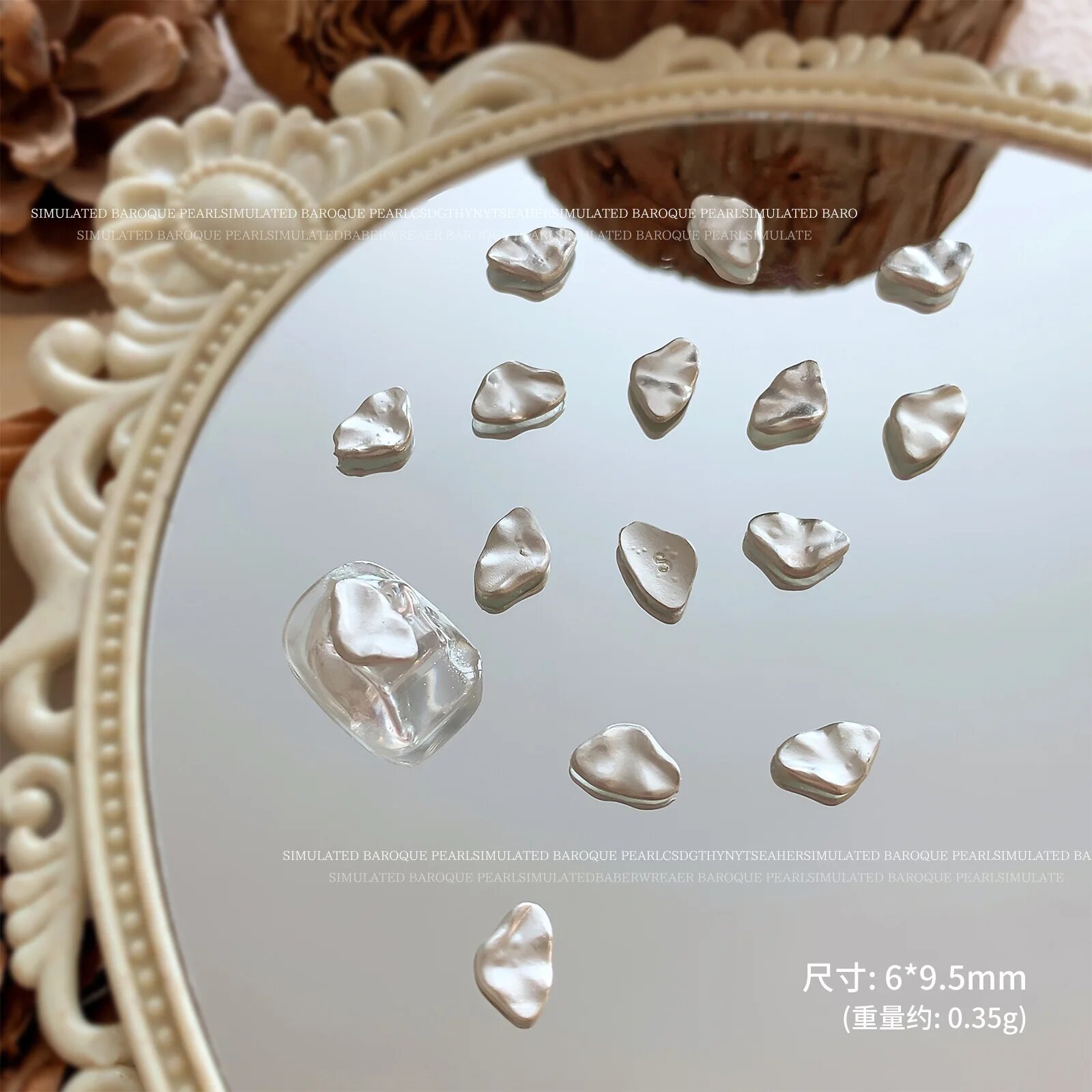 20 шт. модные металлические аксессуары для дизайна ногтей в стиле барокко — нестандартный дизайн, элегантные и минималистичные, универсальные украшения для ногтей