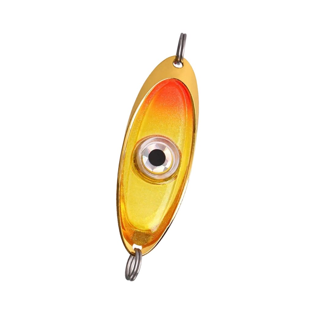 Косой срез "рыбий глаз" светлый, небольшого размера, цвет № 1