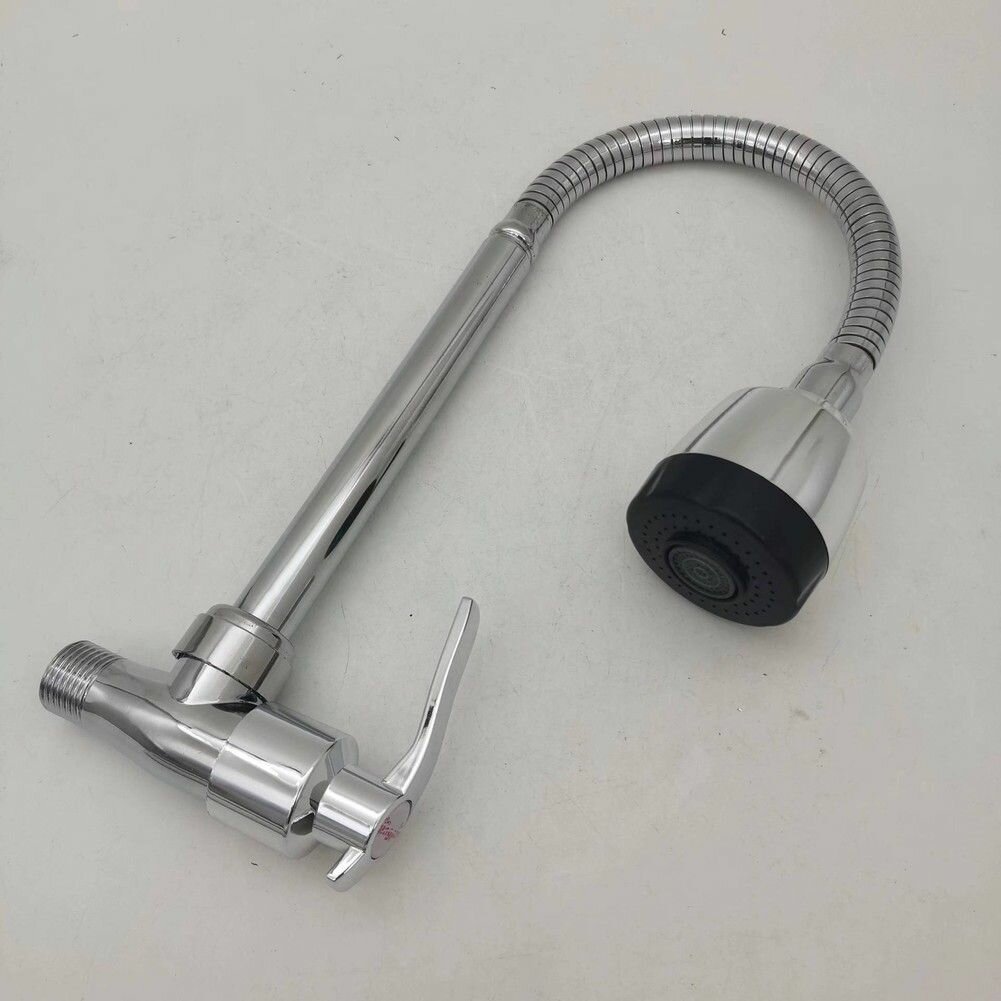 Кухонный настенный универсальный смеситель для холодной мойки, кухонная раковина из нержавеющей стали, кран для балкона и ванной комнаты