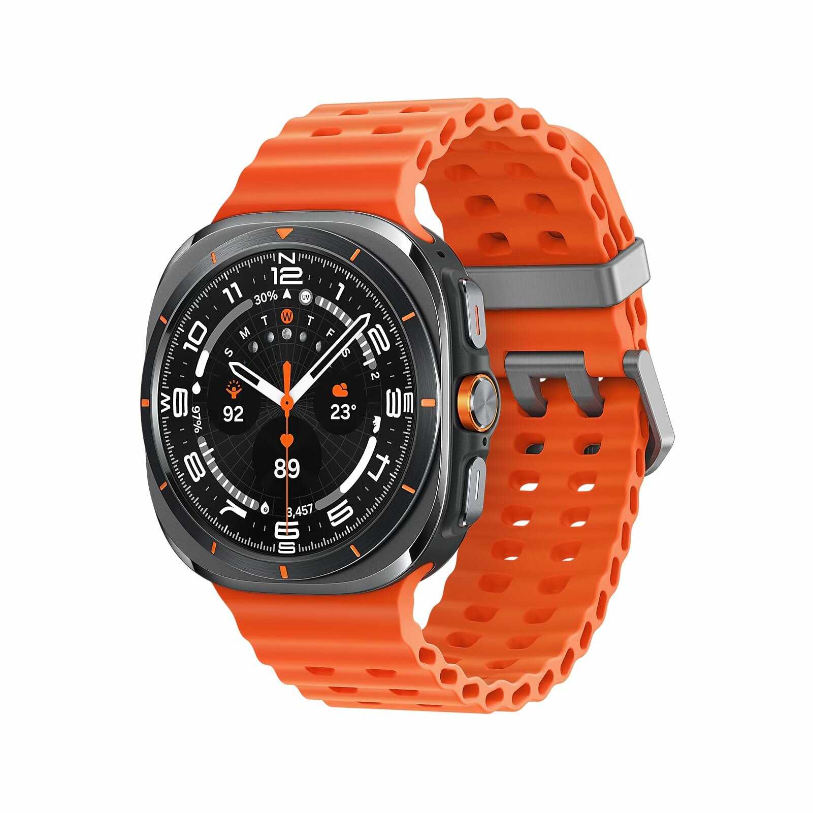 Силиконовые ремешки для Samsung Galaxy Watch Ultra 47 мм (2025), прочные морские браслеты для Galaxy Watch Ultra 2024