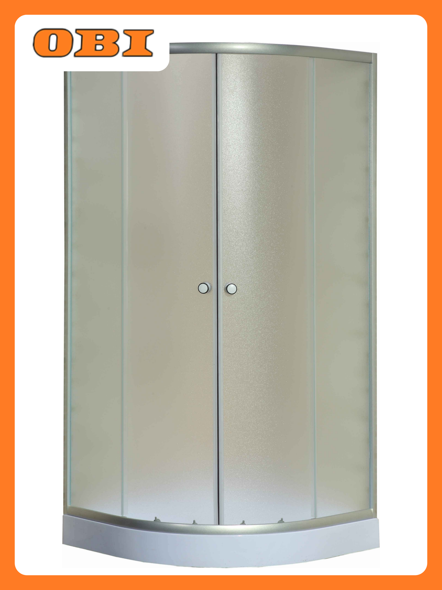 Душевой уголок Niagara Eco NG-007-14, 90x90 см, алюминиевый профиль