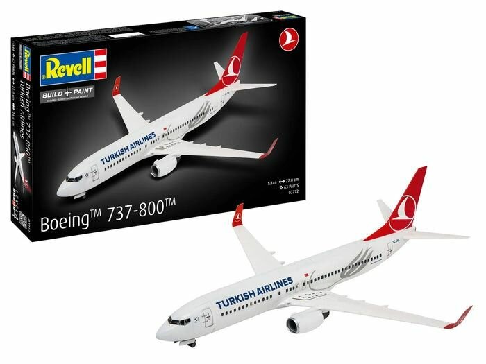 Сборная модель Revell Boeing 737-800 "Turkish Airlines"