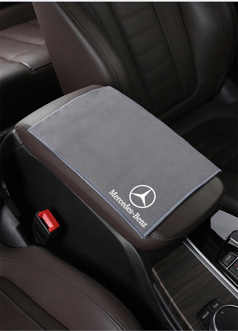 Полотенце из микрофибры, аксессуары для ухода за автомобилем для Mercedes Benz AMG Smart W205 Grey