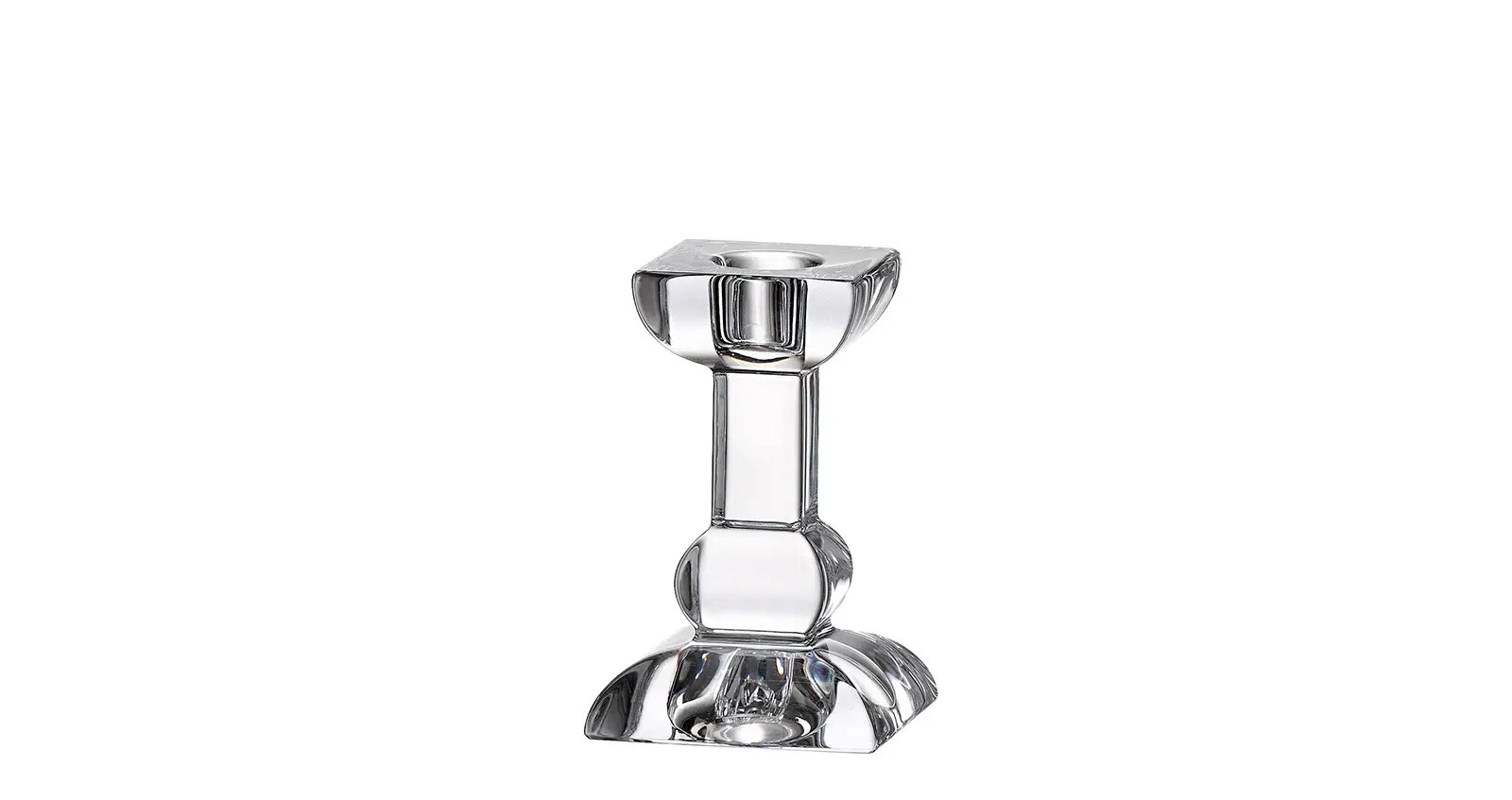 Подсвечник "RAVENA", 10 см, хрусталь, Crystal Bohemia/ БПХ537