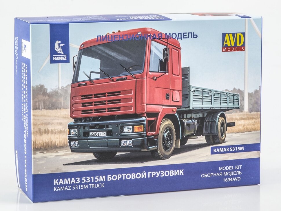 Сборная модель КАМАЗ 5315М (1/43) 1694AVD
