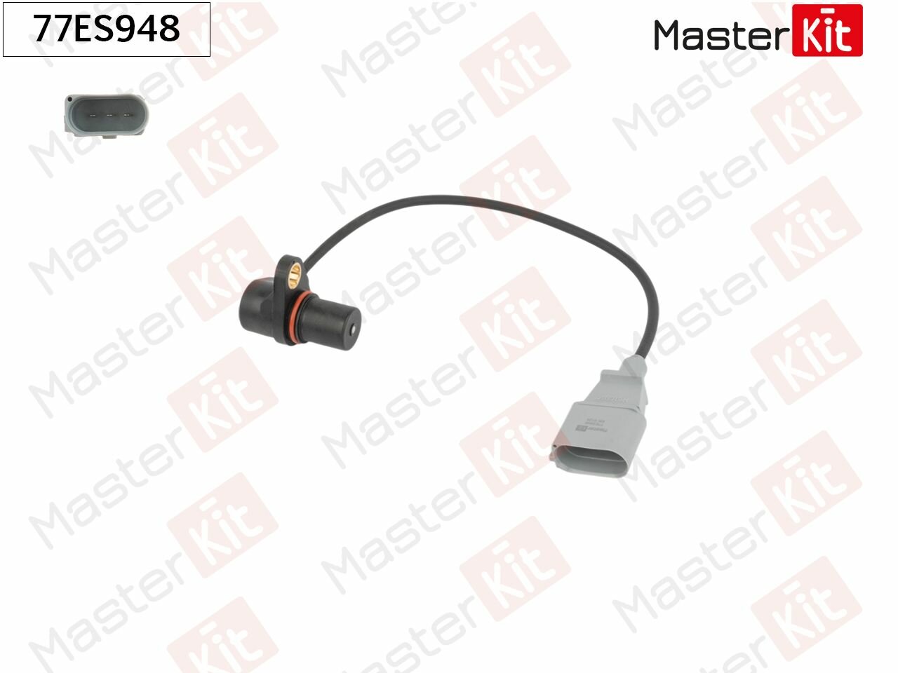 Датчик положения коленвала Audi A8 4E2 4E8/Ford GALAXY WGR 1995 - 2010 MasterKit 77ES948