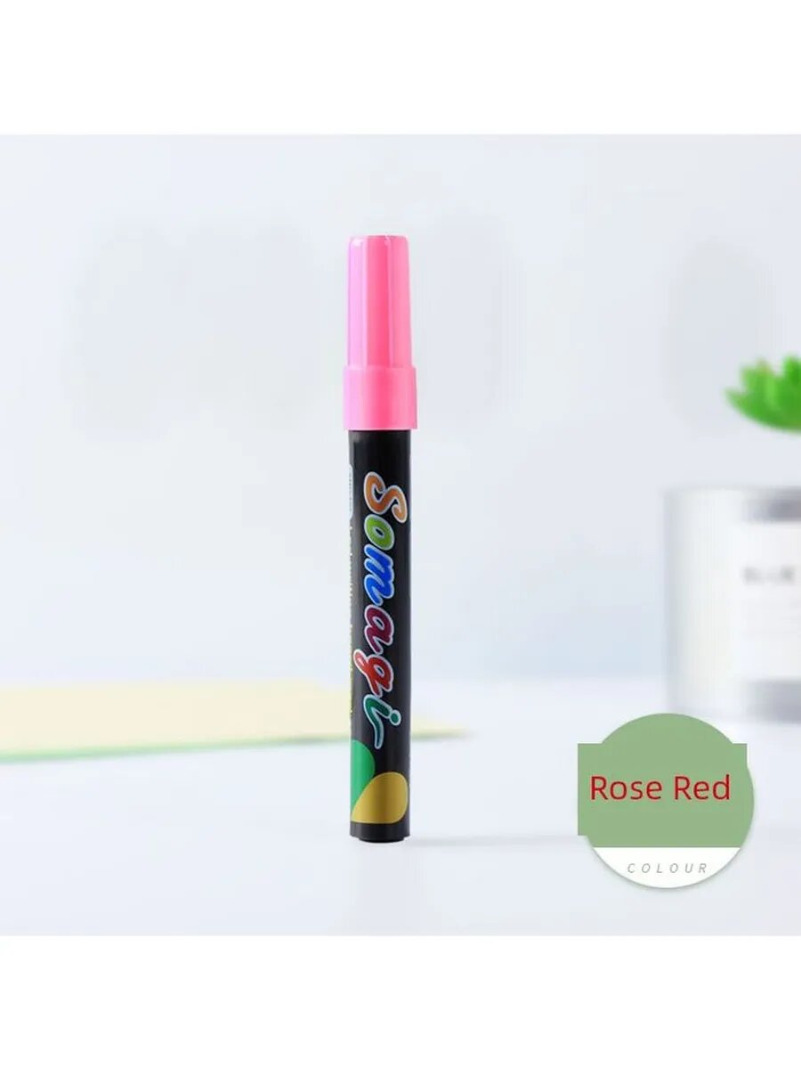 Флуоресцентный маркер для экрана (Розово-красный)