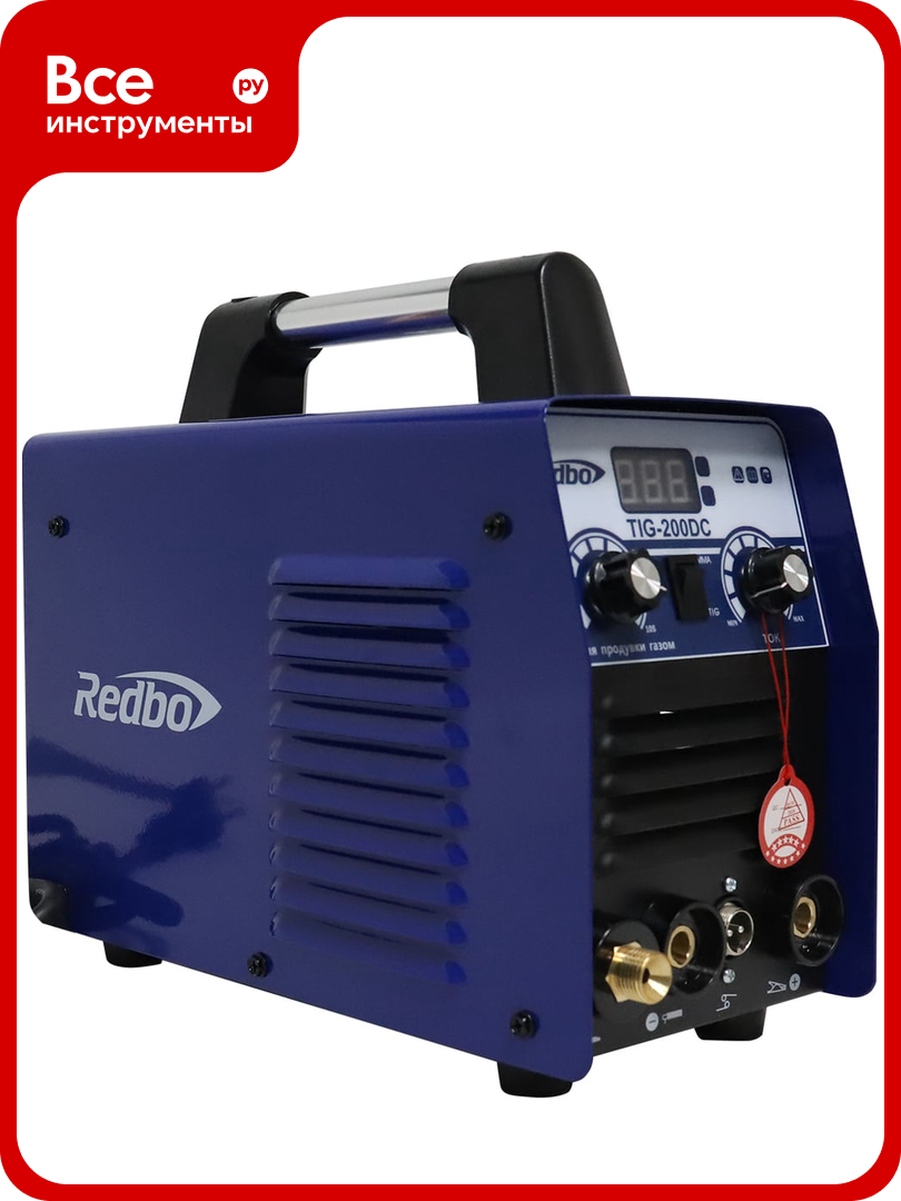 Инверторный аппарат для аргонодуговой сварки Redbo TIG-200DC 29744