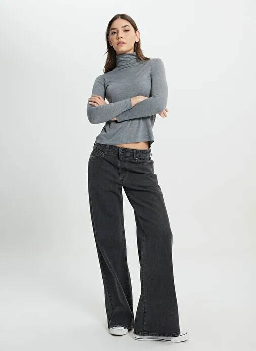 Джинсы широкие 