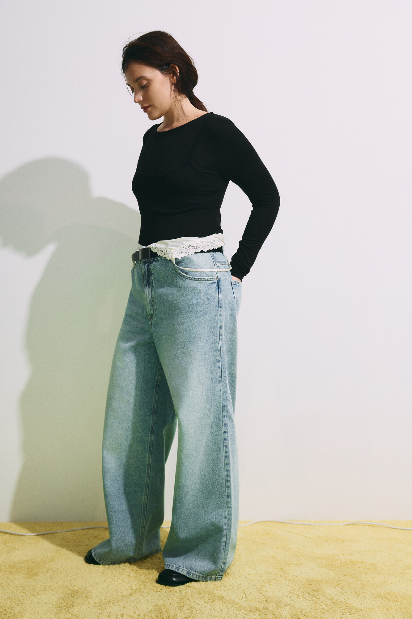 Джинсы Plus size 