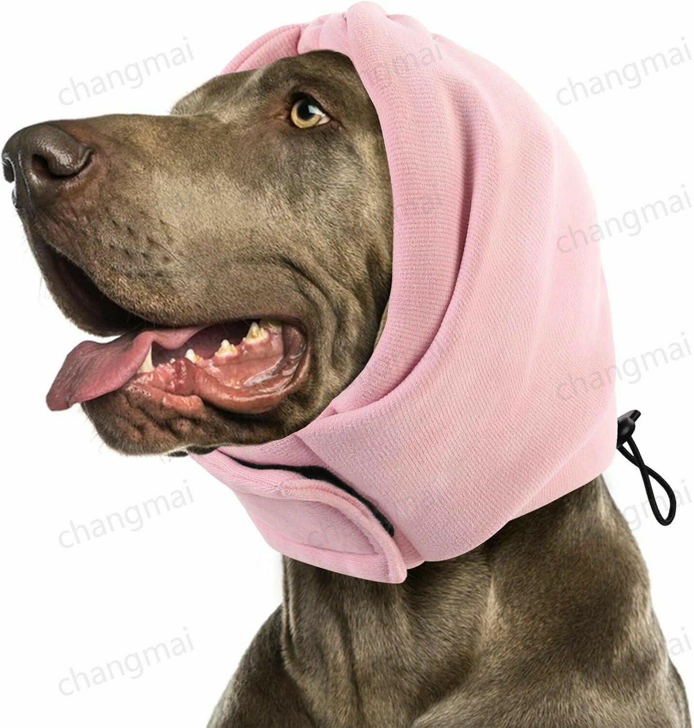 Собачья успокаивающая толстовка, без поворачивающих ремней для ушей, для облегчения тревоги собаки