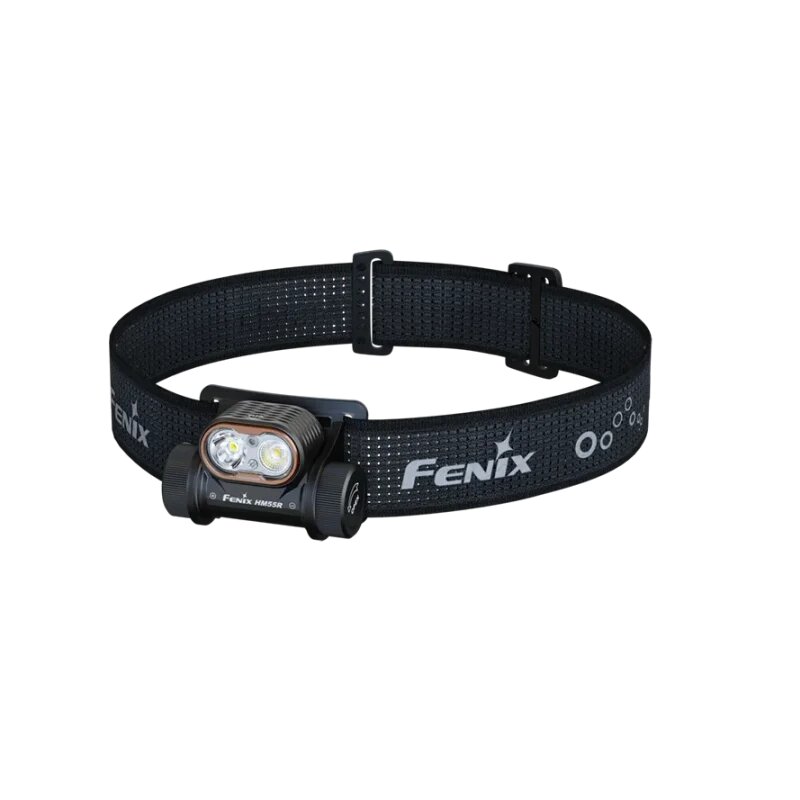 Фонарь FENIX HM55R 1200 люмен Черный, Black