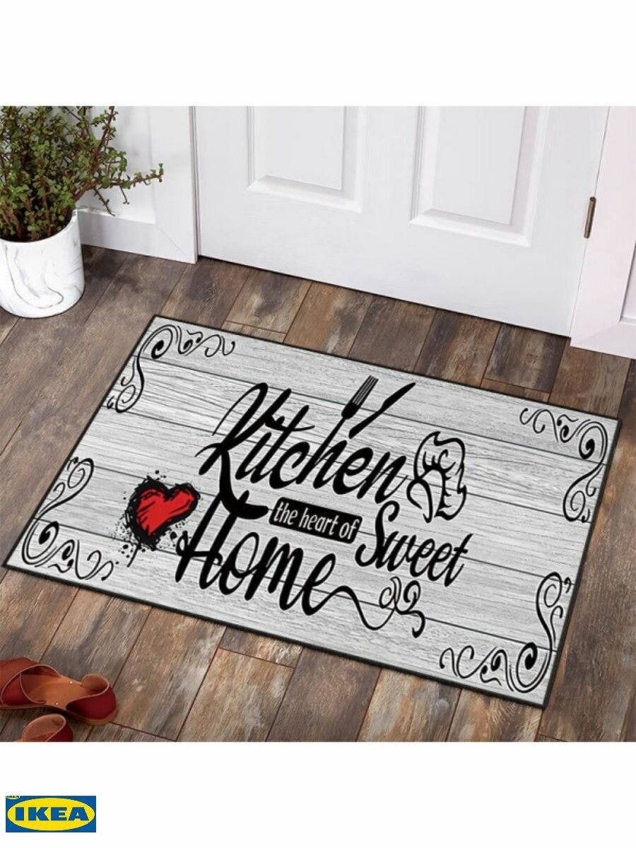 IKEA Коврик придверный 80x120 см