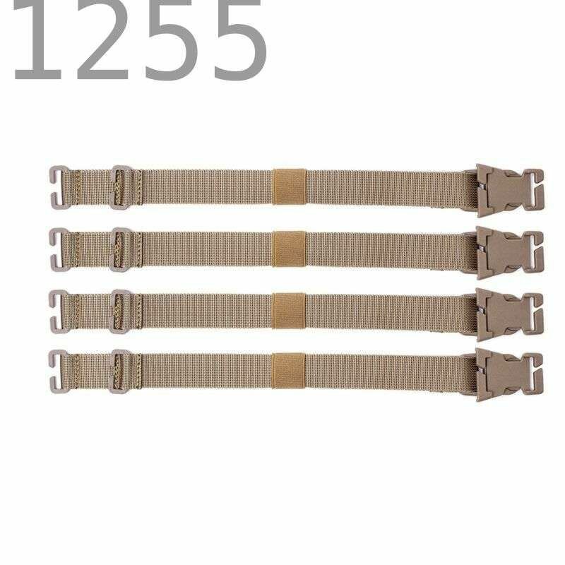 4 шт. расширяемые тактические ремни Molle, нейлоновые лямки с пряжками, зажимами, компрессионный аксессуар для рюкзака11