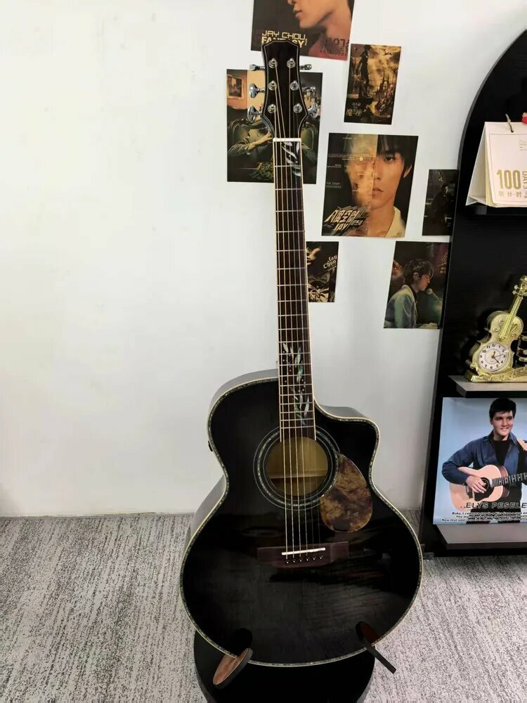 Акустическая гитара Электроакустическая MODEL-02M 6-струнная, корпус Клен 41"