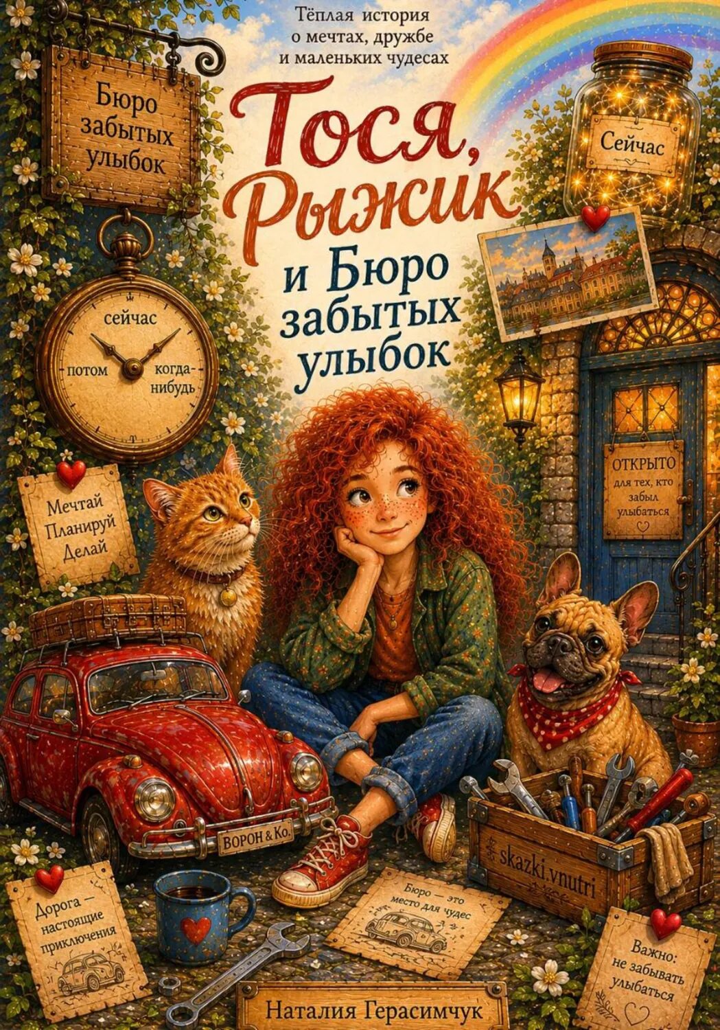 Тося, Рыжик и Бюро забытых улыбок [Цифровая книга]
