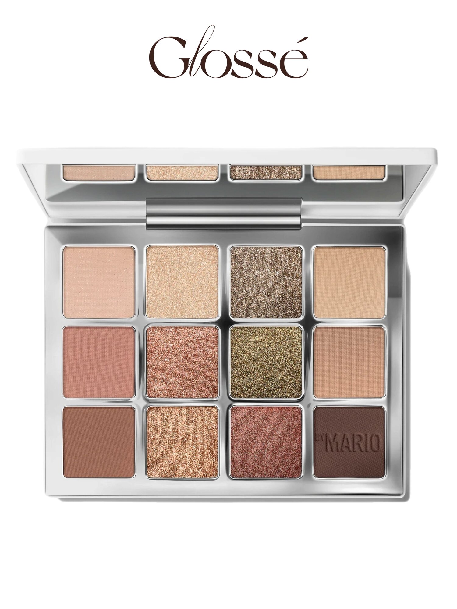 MAKEUP BY MARIO палетка теней Ethereal Eyes Eyeshadow Palette, оттенок Nature, 12*1.3 гр.