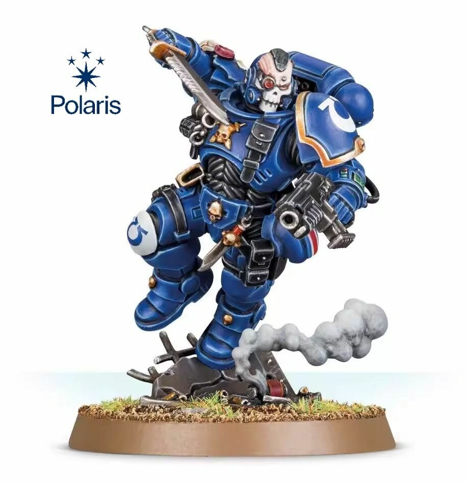 Warhammer 40000 Space Marines Primaris Lieutenant in Phobos Armour миниатюра для сборки и покраски