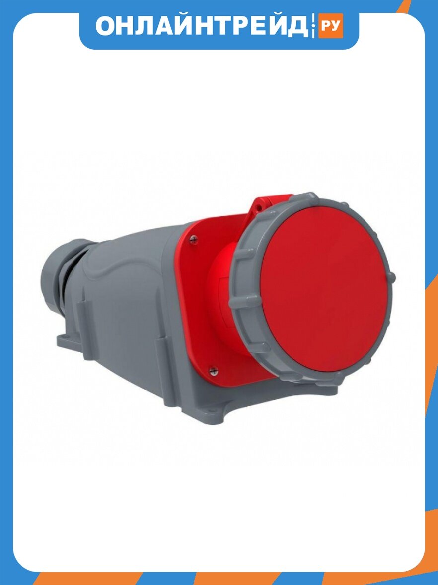 Розетка Iek ОП Magnum 125А 200/346-240/415В 3P+PE+N 6ч ССИ-145 IP67, PSN12-125-5