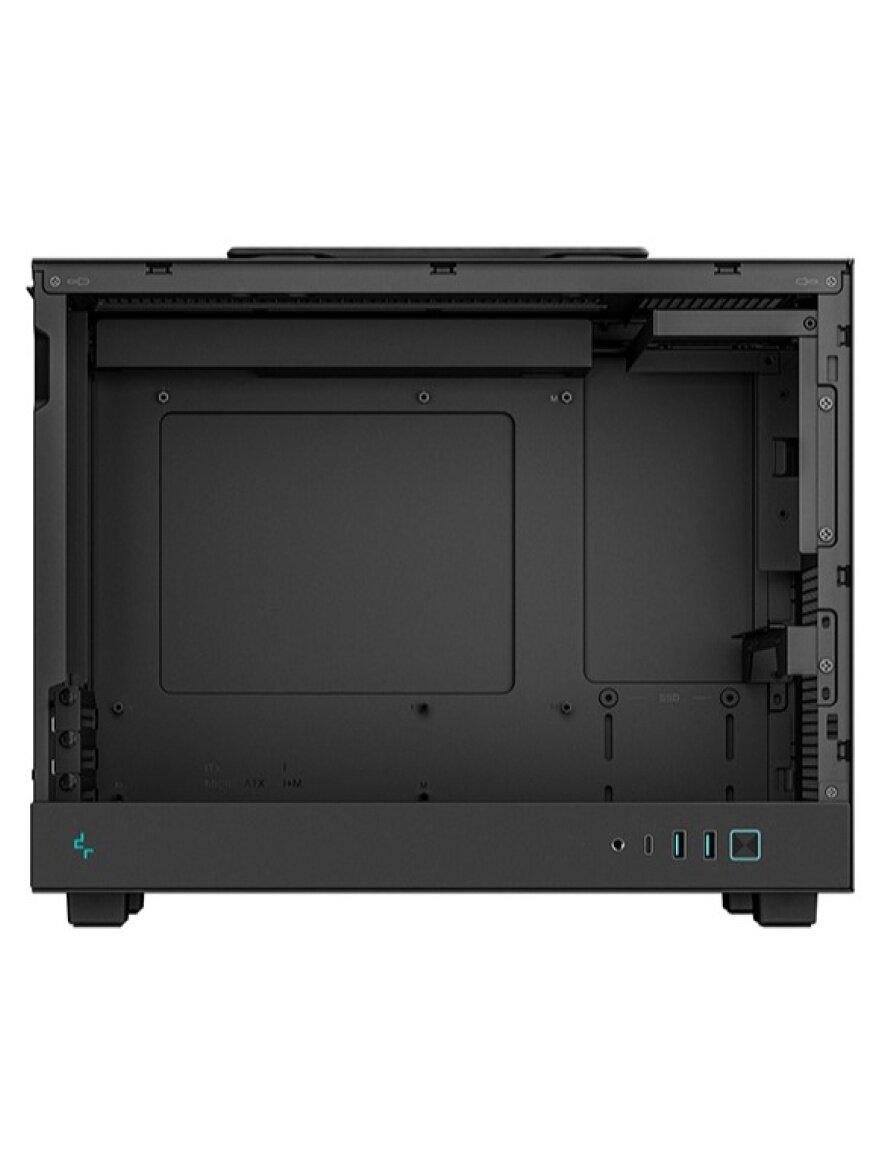 Корпус Deepcool CH160 PLUS, черный — фото 1