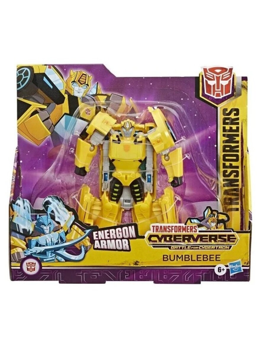 Трансформер Hasbro E7106 TRANSFORMERS Кибервселенная Bumblebee — фото 1
