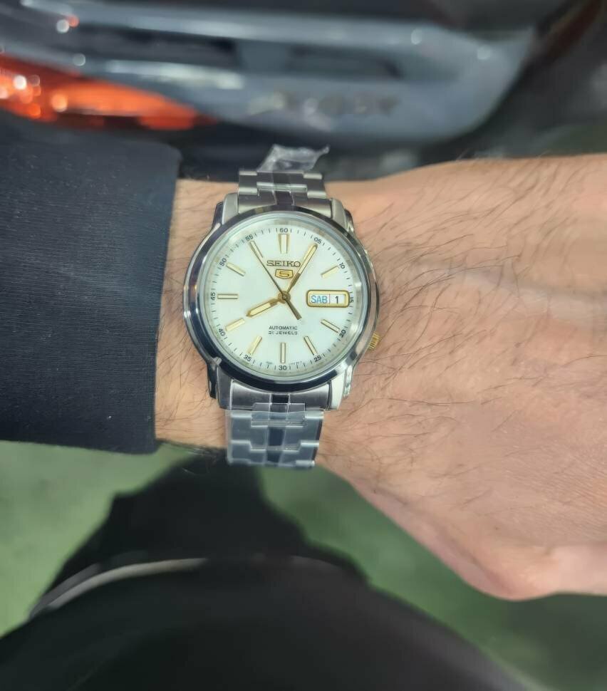 SEIKO, серебристый — фото 1