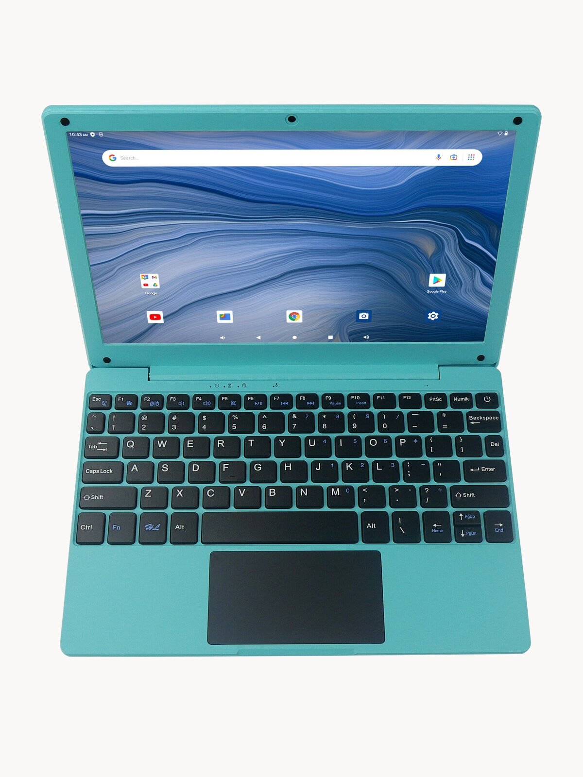 Ноутбук мини четырехъядерный 10,1 дюйма мини-компьютер Android нетбук с встроенным беспроводным подключением к интернету