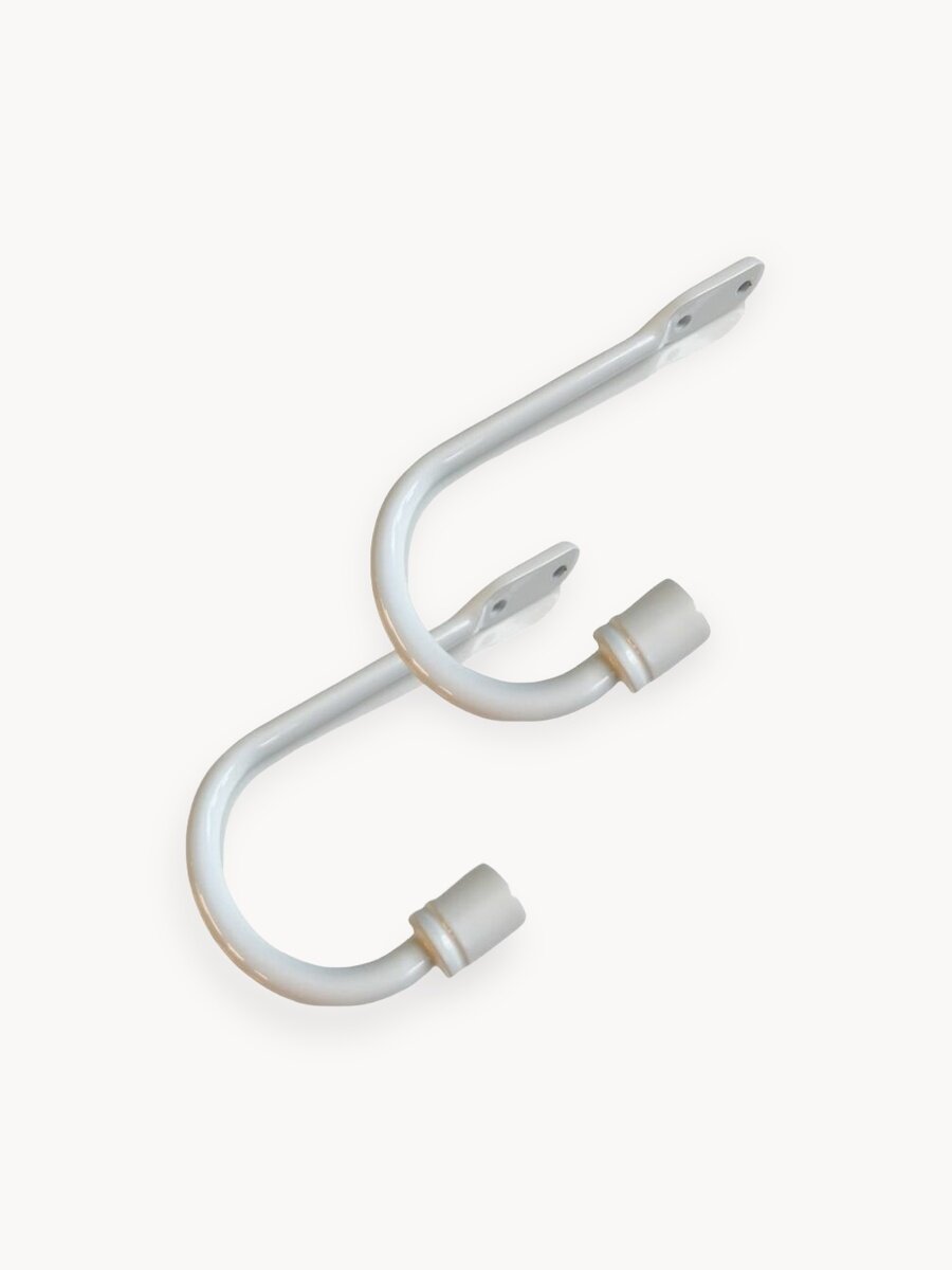 Подхват для штор "Дуга" вилма галерея (2шт) Белый