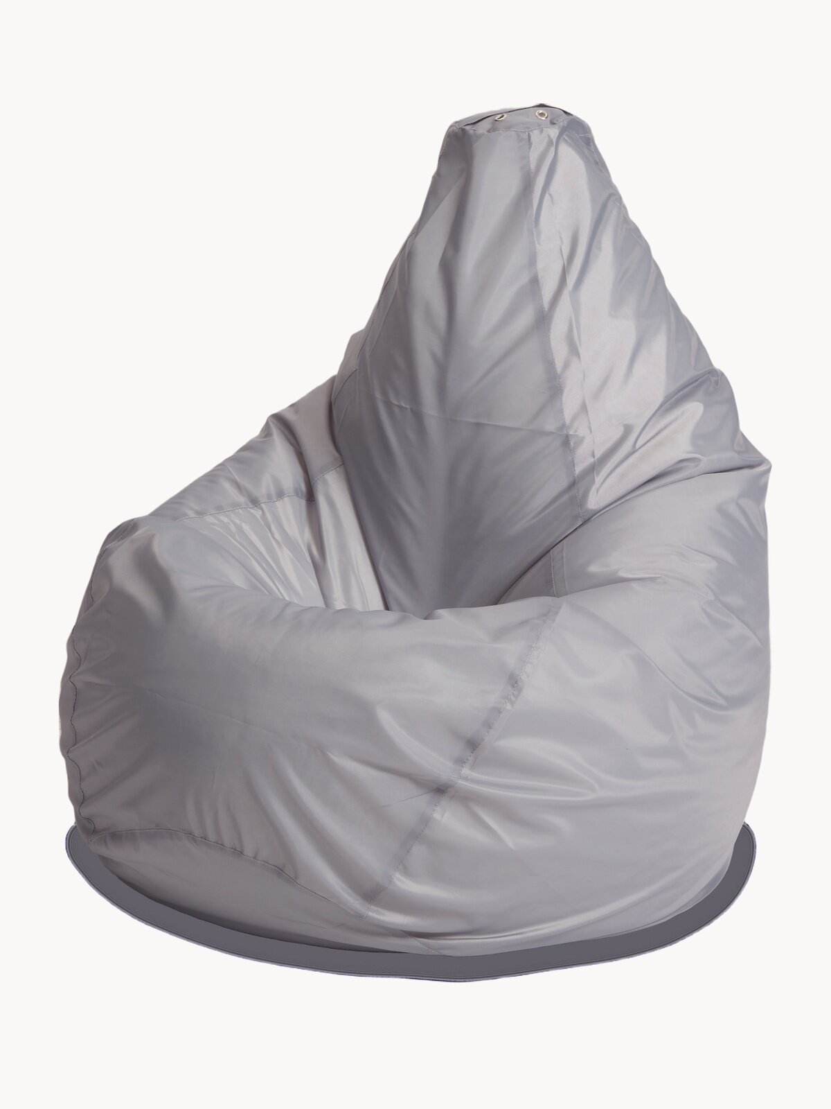 Кресло-мешок Пуффбери «Груша», размер XXL средний, Оксфорд Серый
