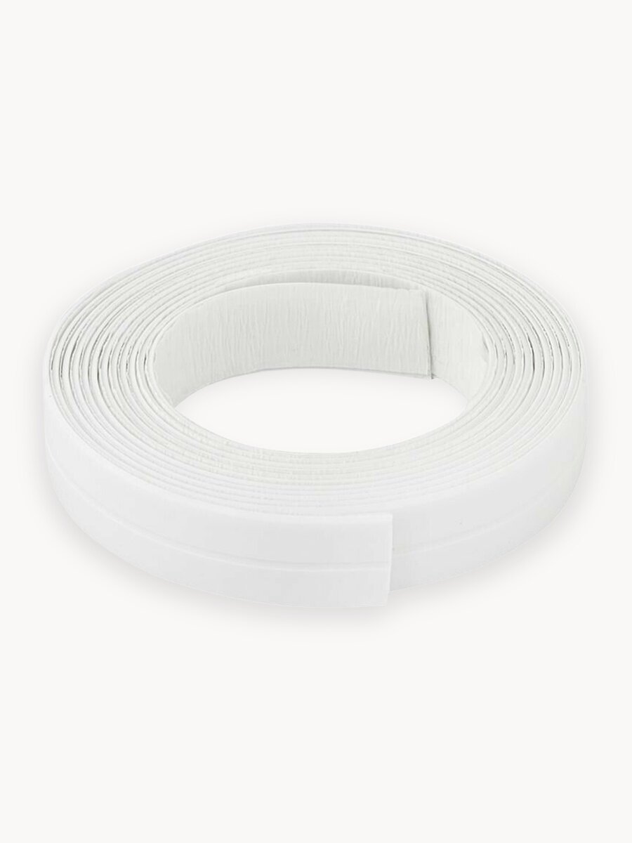 Угол ПВХ белый 50х50мм 5 метров / жесткий / для окон/ не самоклеющийся