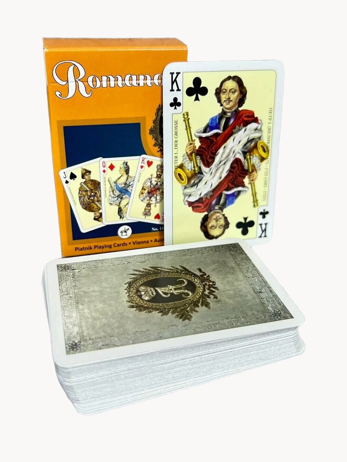 Игральные карты Романовы (Romanou), Piatnik 54 шт.