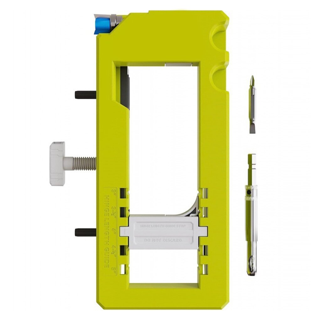 Дверные петли Зажимные Дверные петли Набор для установки Врезных Петель Шаблон Маршрутизатора Дверных петель Подходит для Дверных петель от 3 "до 5"