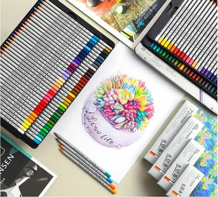 Набор цветных карандашей Marco Raffine=v=