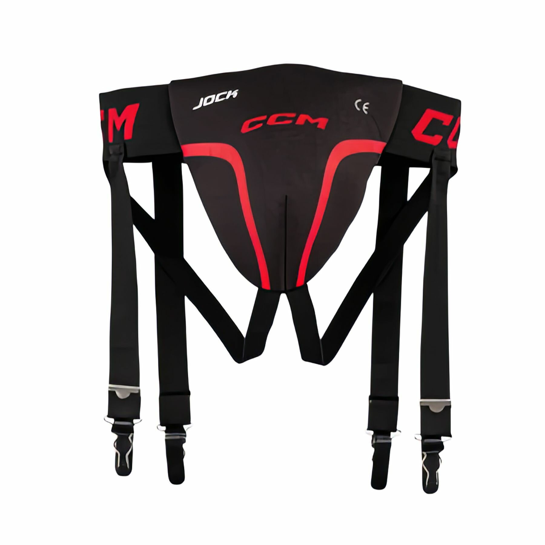 Раковина с подтяжками дет. JOCK COMBO JR BK/RD (OSFA)