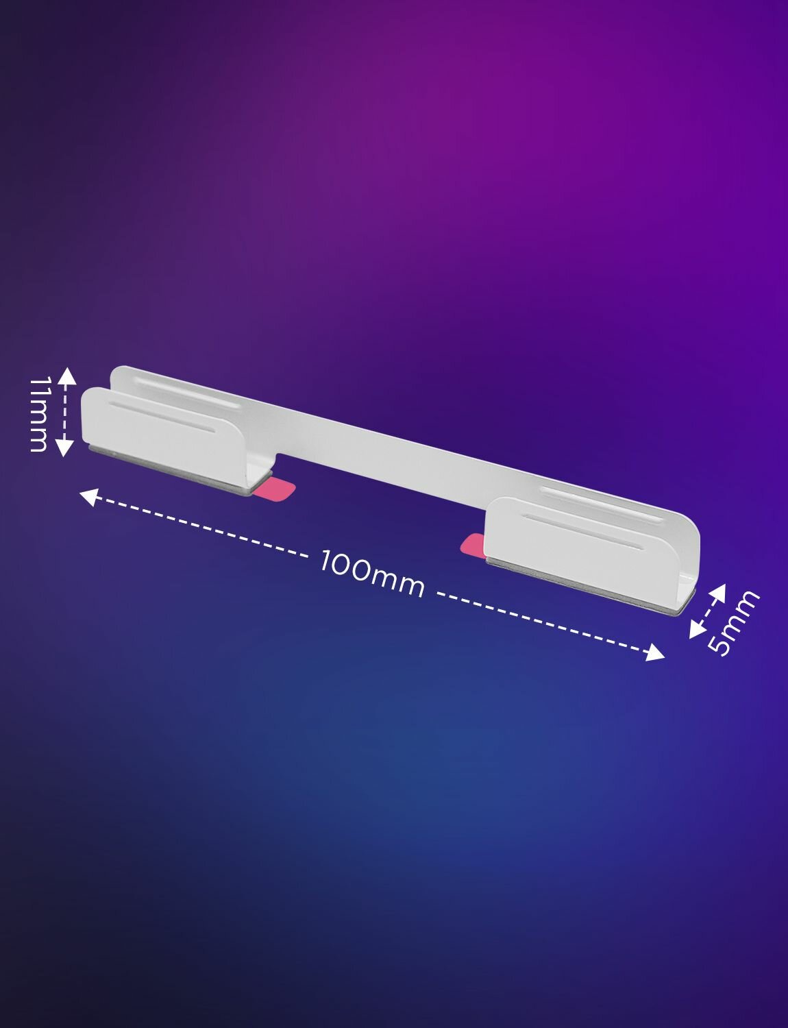 Гибкий крепёж для светодиодной ленты Govee Neon Rope Light , 5 штук, H10D2000, белый