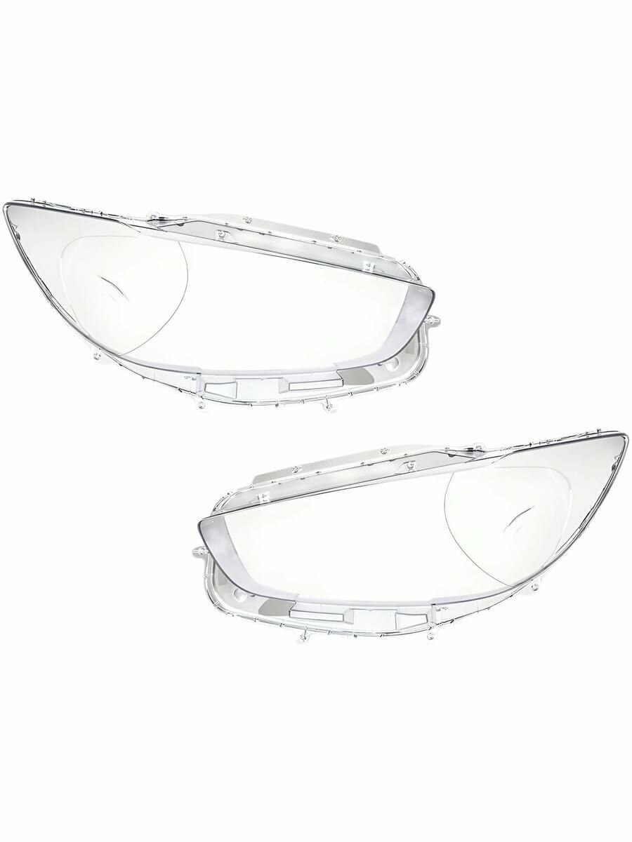 Стекла фар Mazda CX-5 2011-2017 Комплект 2 шт / стекло фары для Мазда CX5