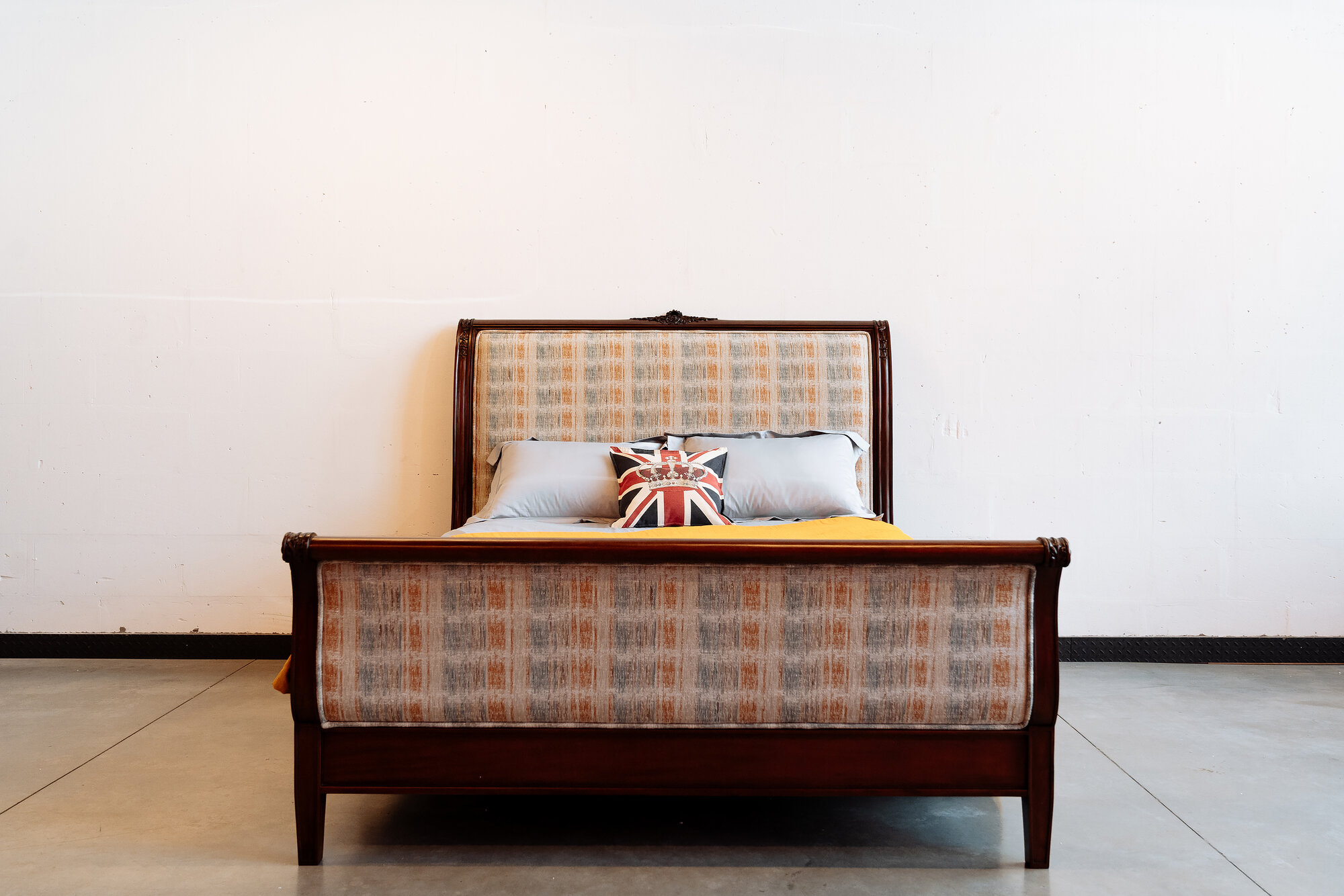 Кровать Allegra, красное дерево, Великобритания, ручная работа